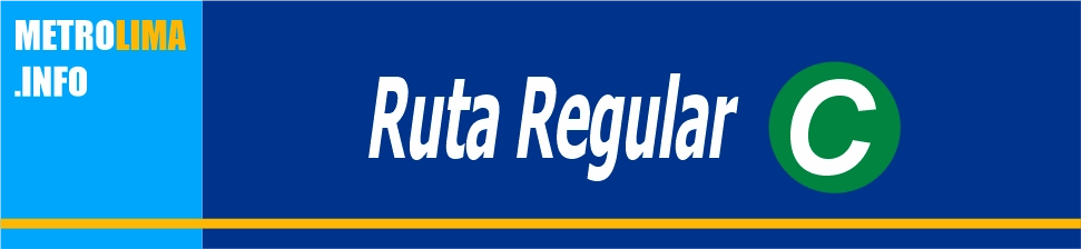 Ruta C Metropolitano en 2024, Paraderos, Horarios y mas